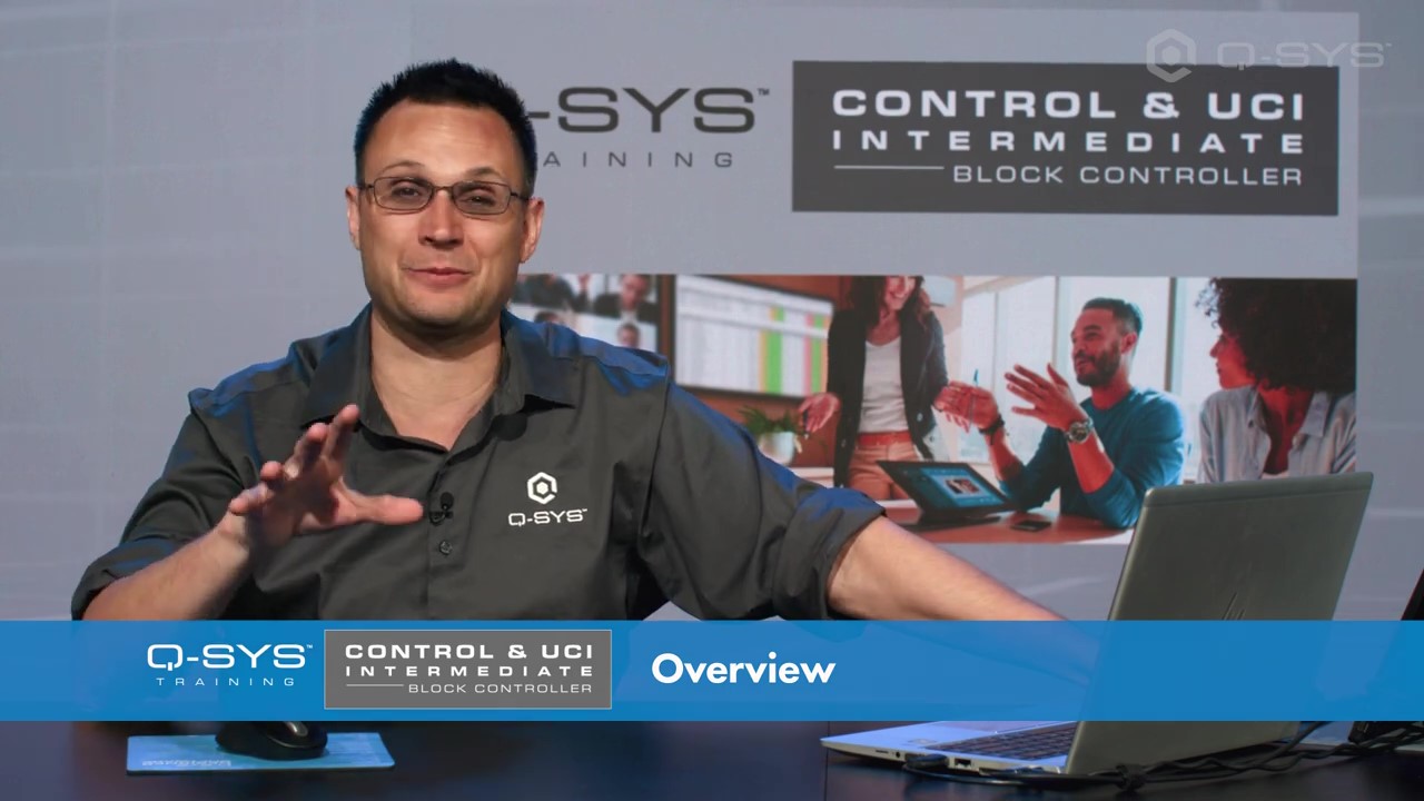 Course: Q-SYS Training: Control & UCI Intermediate Online